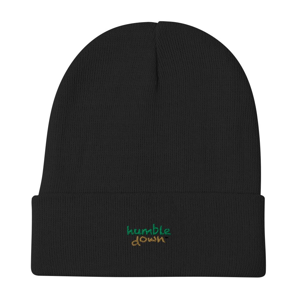 Embroidered Beanie | Humble Down